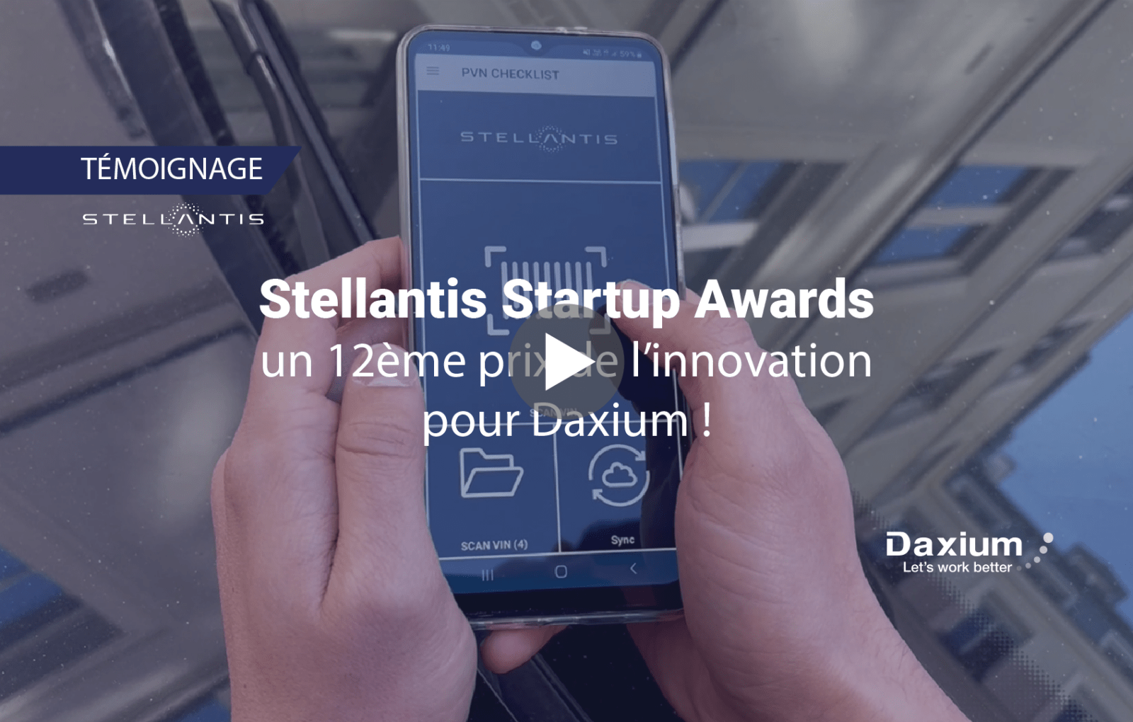 Stellantis Startup Awards : Daxium remporte le prix qualité | Daxium
