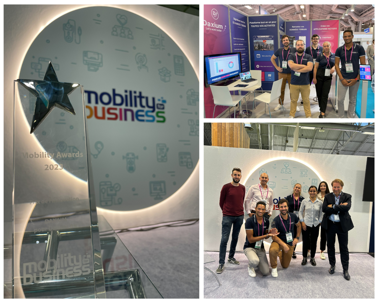 Daxium wins its 13th award at the Mobility Awards 2023 | Daxium
